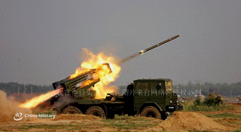 With thousands of rocket launchers, the number of PLA Army rocket ...