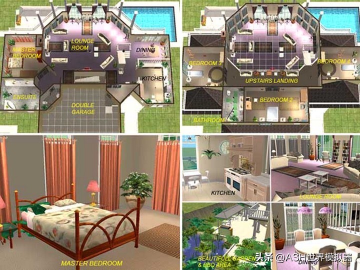 The Sims 2. 3rd Party Custom Blueprints x 20 / Map Texture Brush CCs x ...