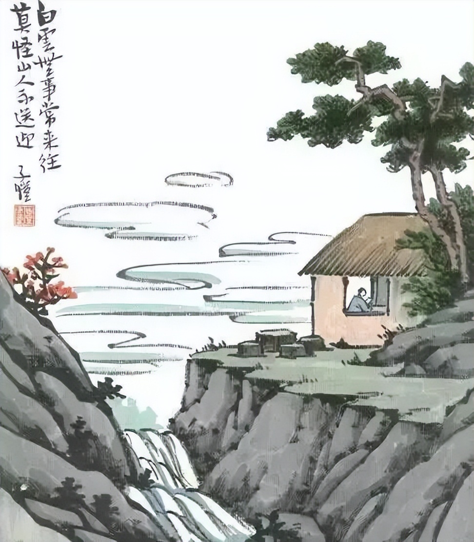 Reading Feng Zikai's paintings: Baiyun often travels without incident ...