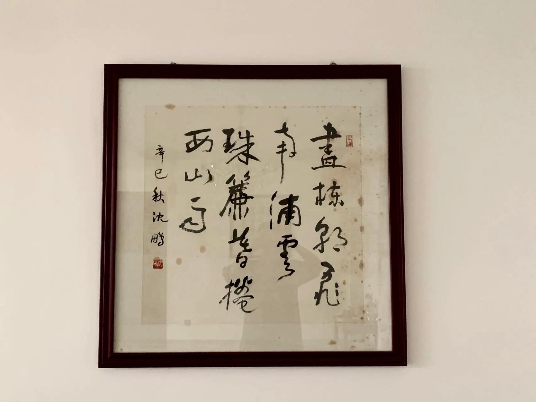 Appreciation of Shen Peng's Calligraphy Works in Cursive in 2001 ...