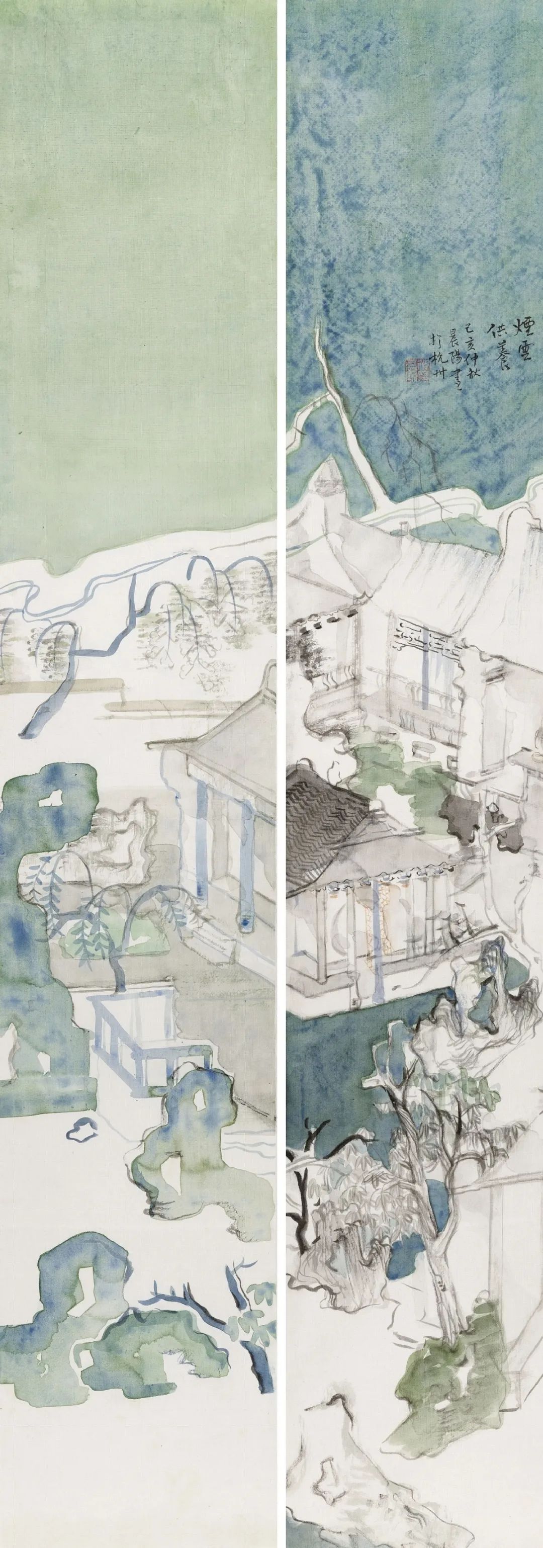 Appreciation of the works of Shen Chenyang, a doctoral painter, China ...