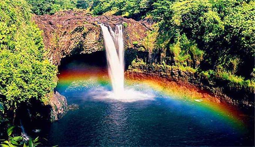 The world's largest hot spring waterfall - Luoji Jiujiuli Waterfall ...