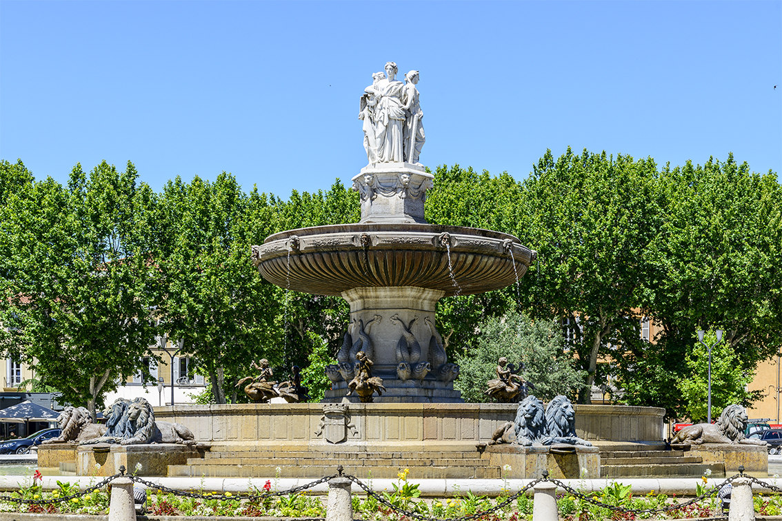 Travels in France (5) Aix-en-Provence - "Purple grapes are the color of ...