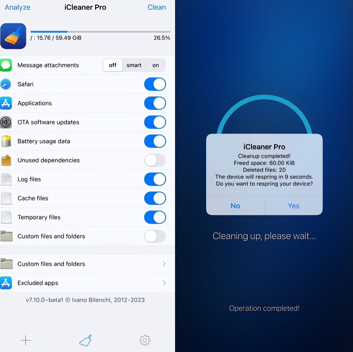 iOS 15.4.1 iCleaner Pro has been released, useful for system cleaning ...
