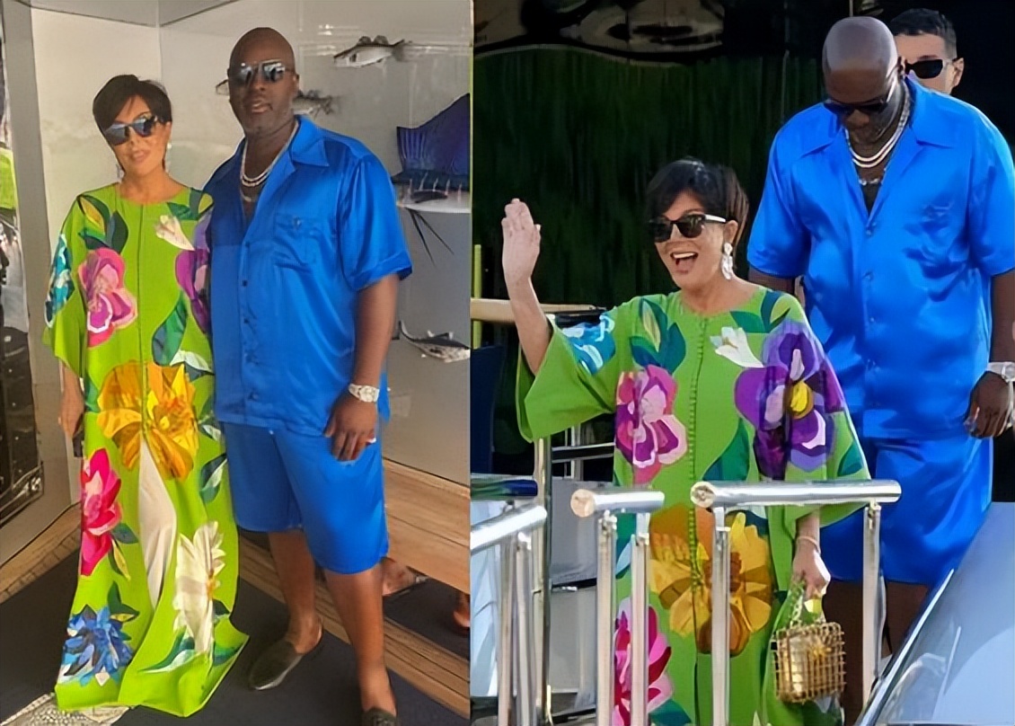 A recent photo of the 66-year-old Queen Mother Kardashian, a ...