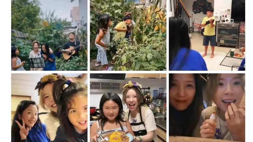 He Jie and Diao Lei brought their baby to a gathering with Huang Yali ...