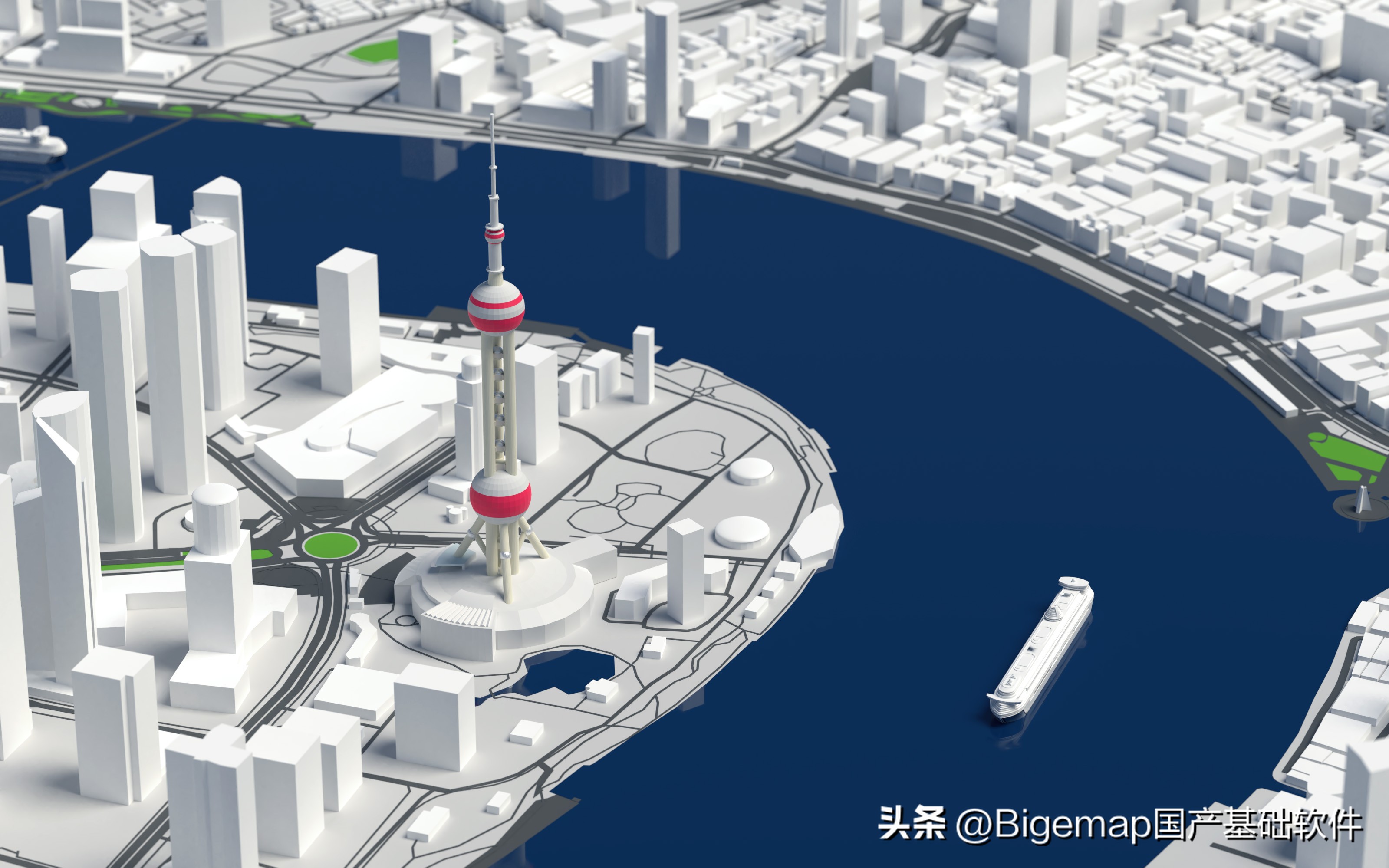 incredible!Full-scenario simulation of smart cities, the three giants ...