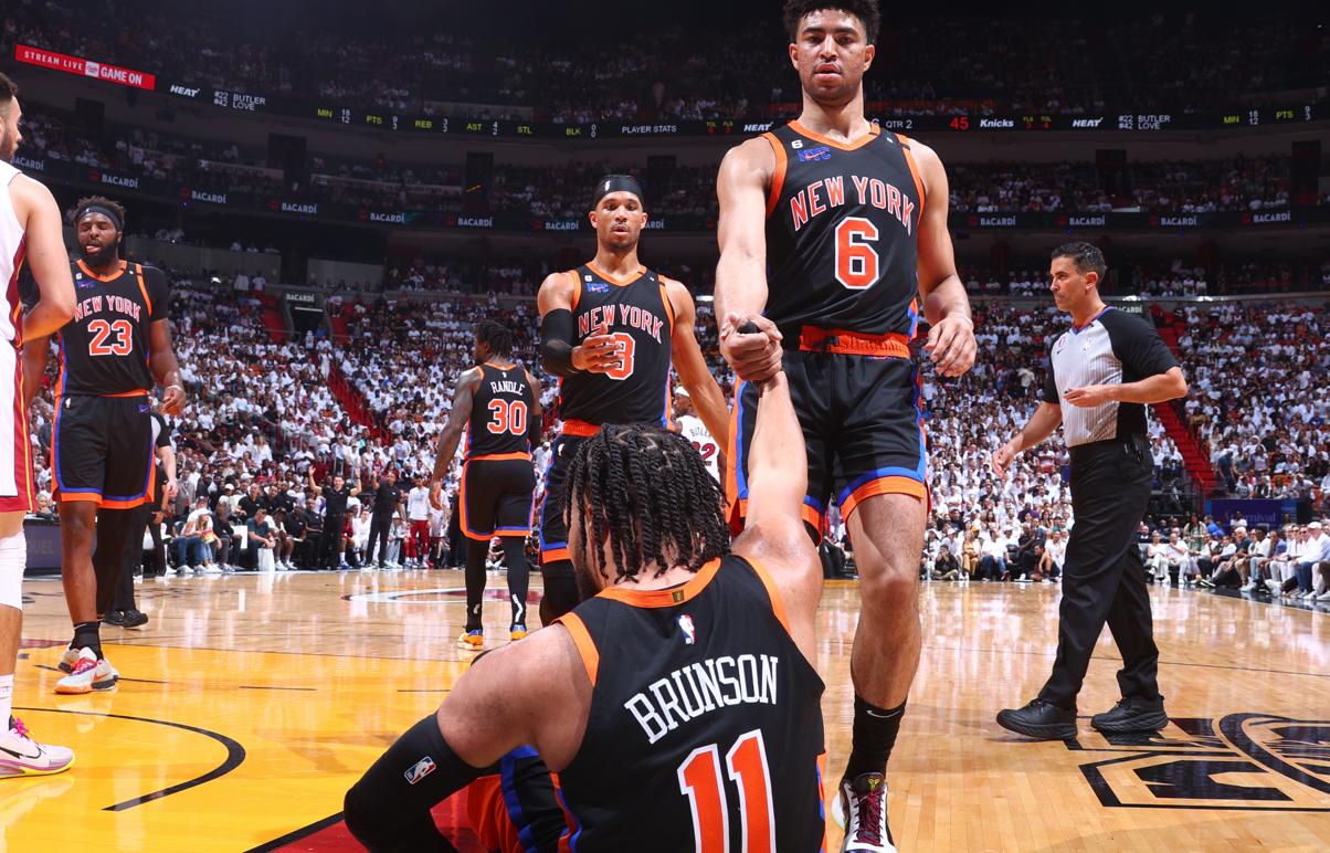 The Knicks were sentenced to death with reprieve. Brunson became the ...