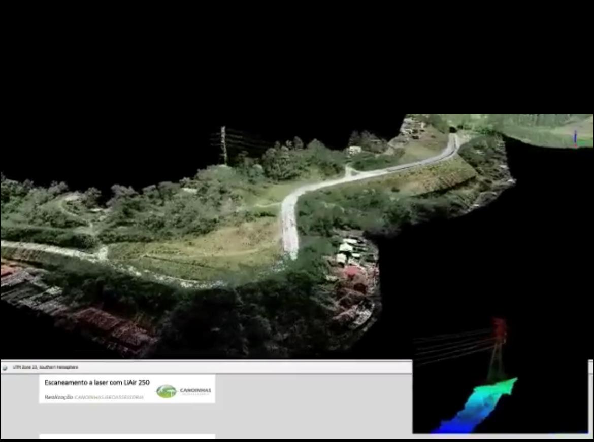 Use LIDAR (light radar) technology to capture 3D point clouds and provide high-precision terrain ...