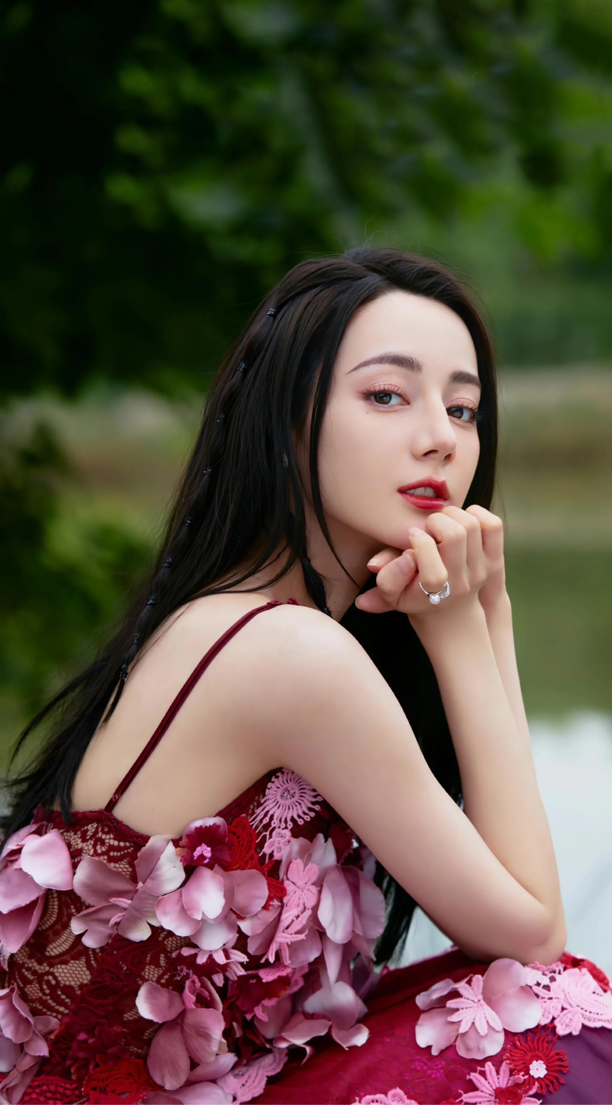 Dilireba original picture quality enhanced version of mobile wallpaper ...