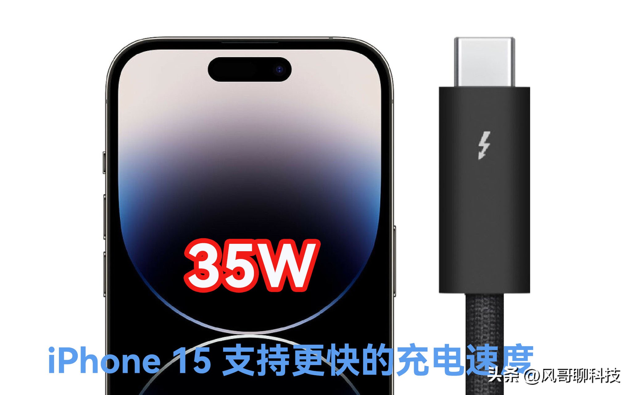 iPhone 15 series: Using USB-C can support up to 35W charging speed - iMedia