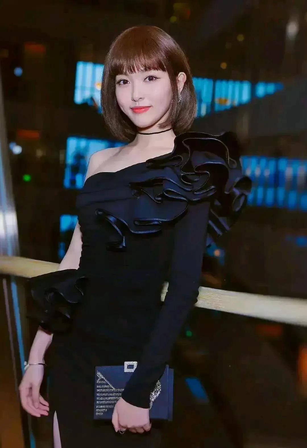 Tang Yan's short hair style, cute girl is sweet - iNEWS
