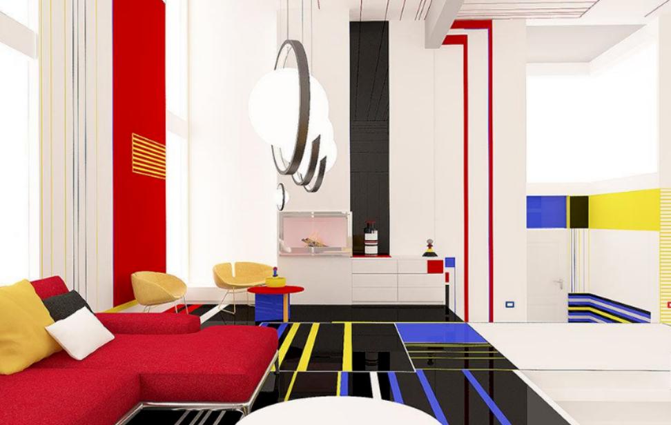 Mondrian and the use of primary colors - iNEWS