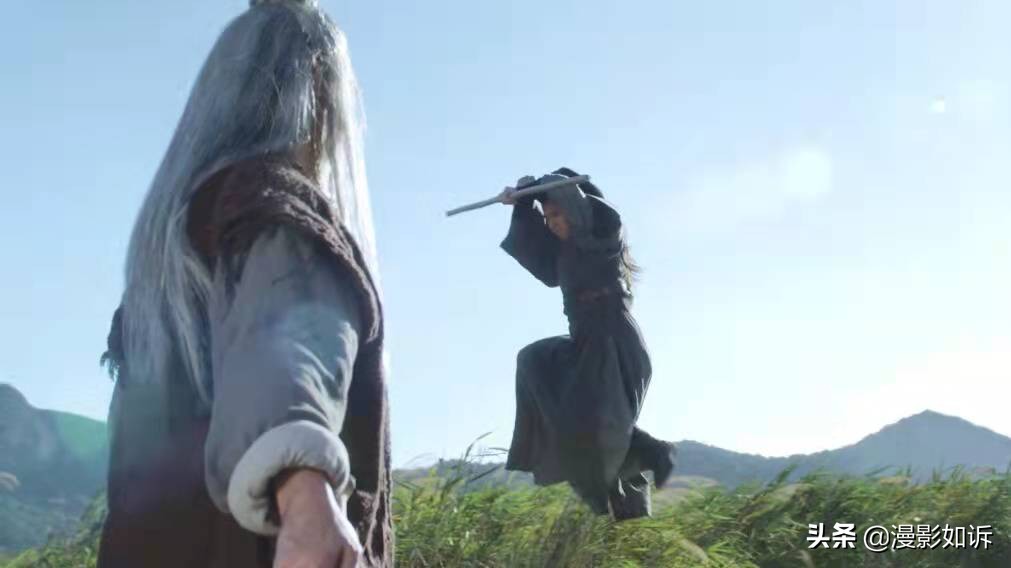 Swordsman in the snow: The battle of the reeds was filmed for 20 days ...