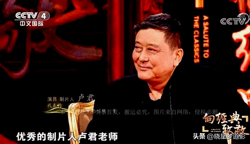 Lu Jun, a movie actor from the 1980s, made a rare appearance, looking ...