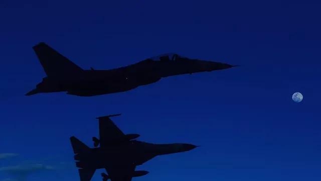U.S. Indo-Pacific Command: A Chinese J-11 fighter jet intercepted an RC ...