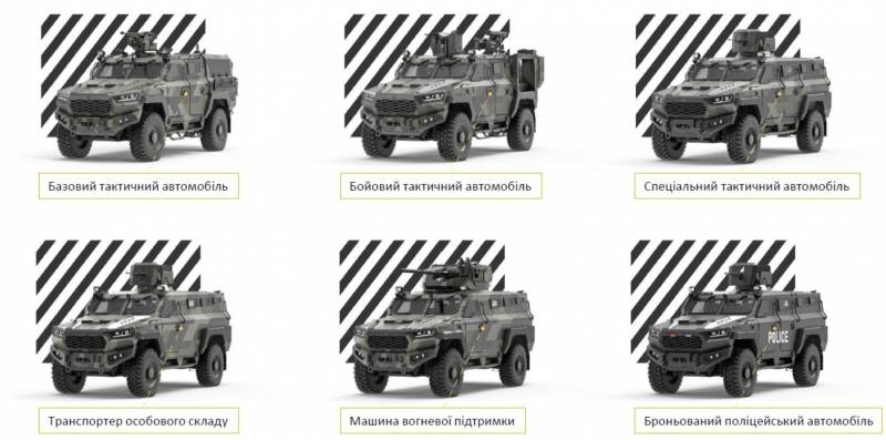Development of a new MRAP-class light armored vehicle for the Ukrainian ...