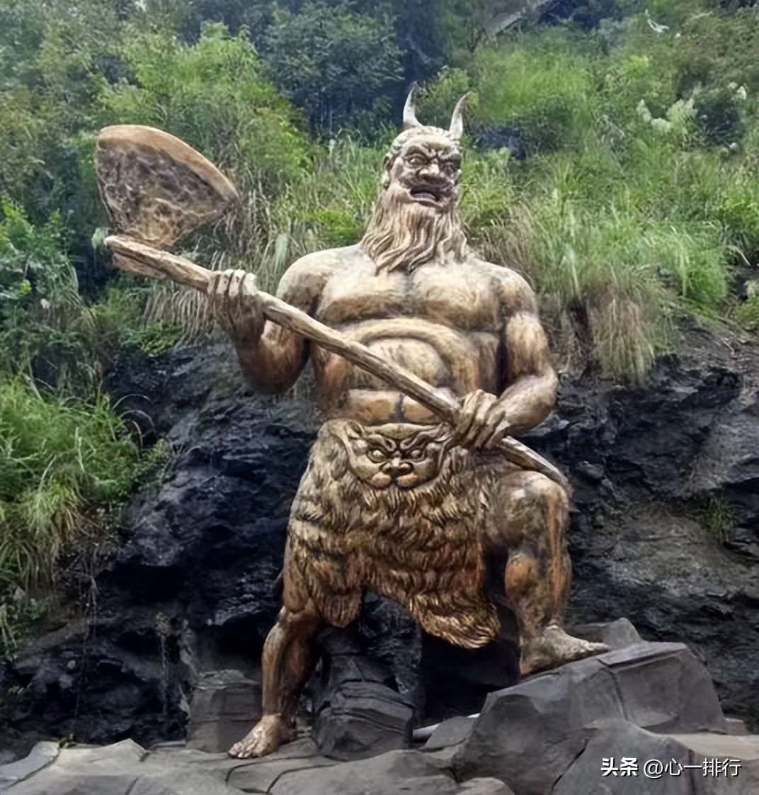 "Chi You" of the Three Chinese Patriarchs is the god of casting ...