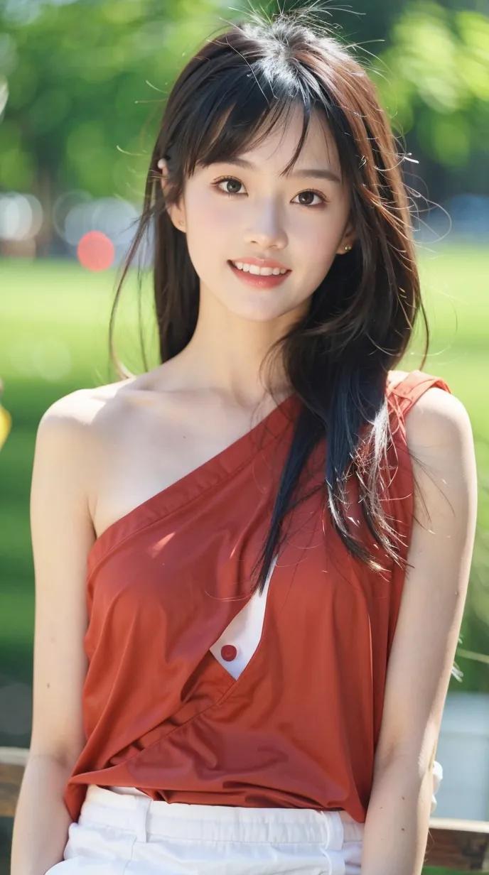 Flaming Rose Beautiful Girl Innocent Sexy Art Photo Photo - iNEWS