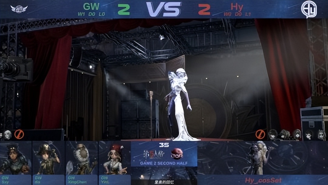 The Fifth Personality COA VI:GW's two camps played well and helped the team defeat Hy! - iMedia