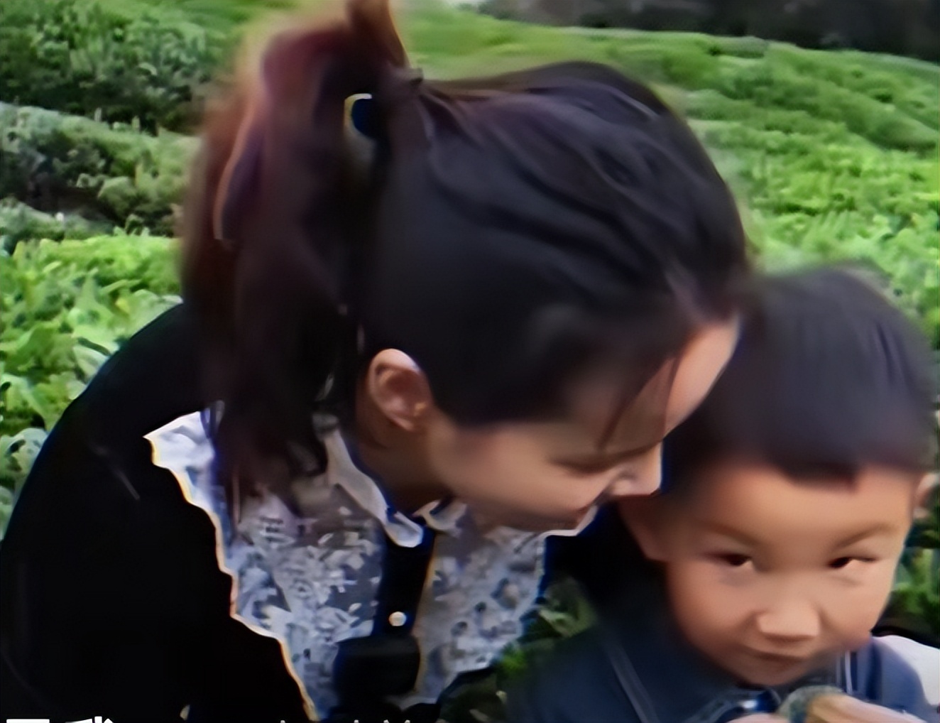 Xiong Lei posted a comparison photo of his son Yan Bao, Yan Bao was praised for being cute, and ...