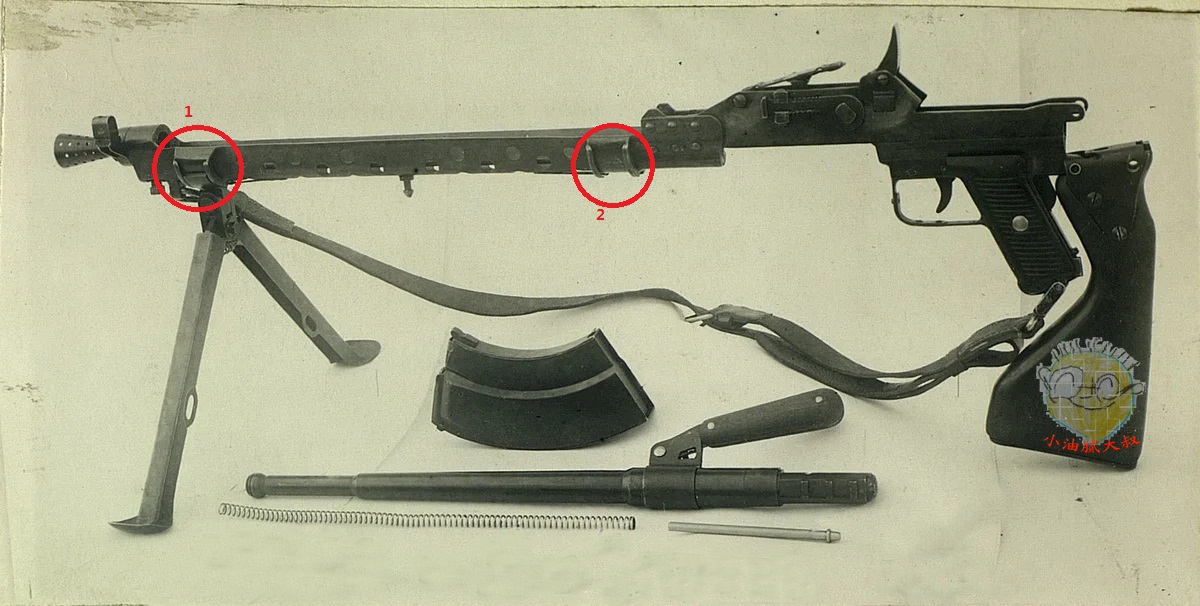Soviet experimental light machine gun during World War II: Gorov light ...