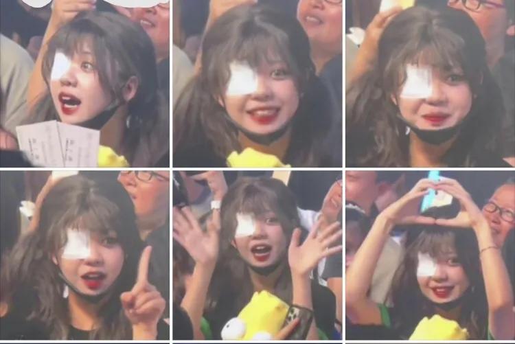 Xue Zhiqian interacted with the "One-eyed" lady at the concert ...