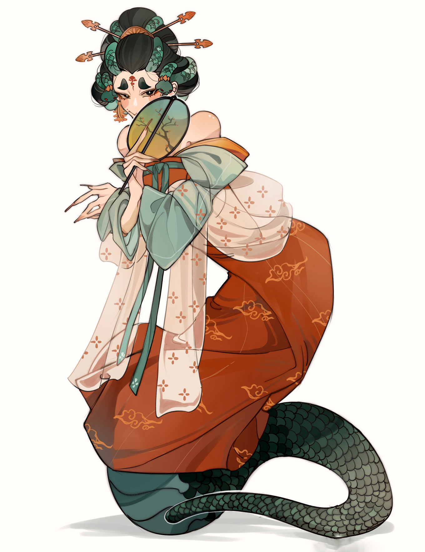 Inventory of the six snake demons in myths and legends: the white lady ...