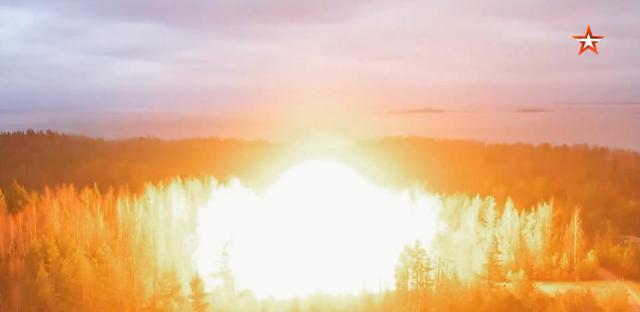 200 kilograms of TNT exploded in front of the Russian strategic missile ...