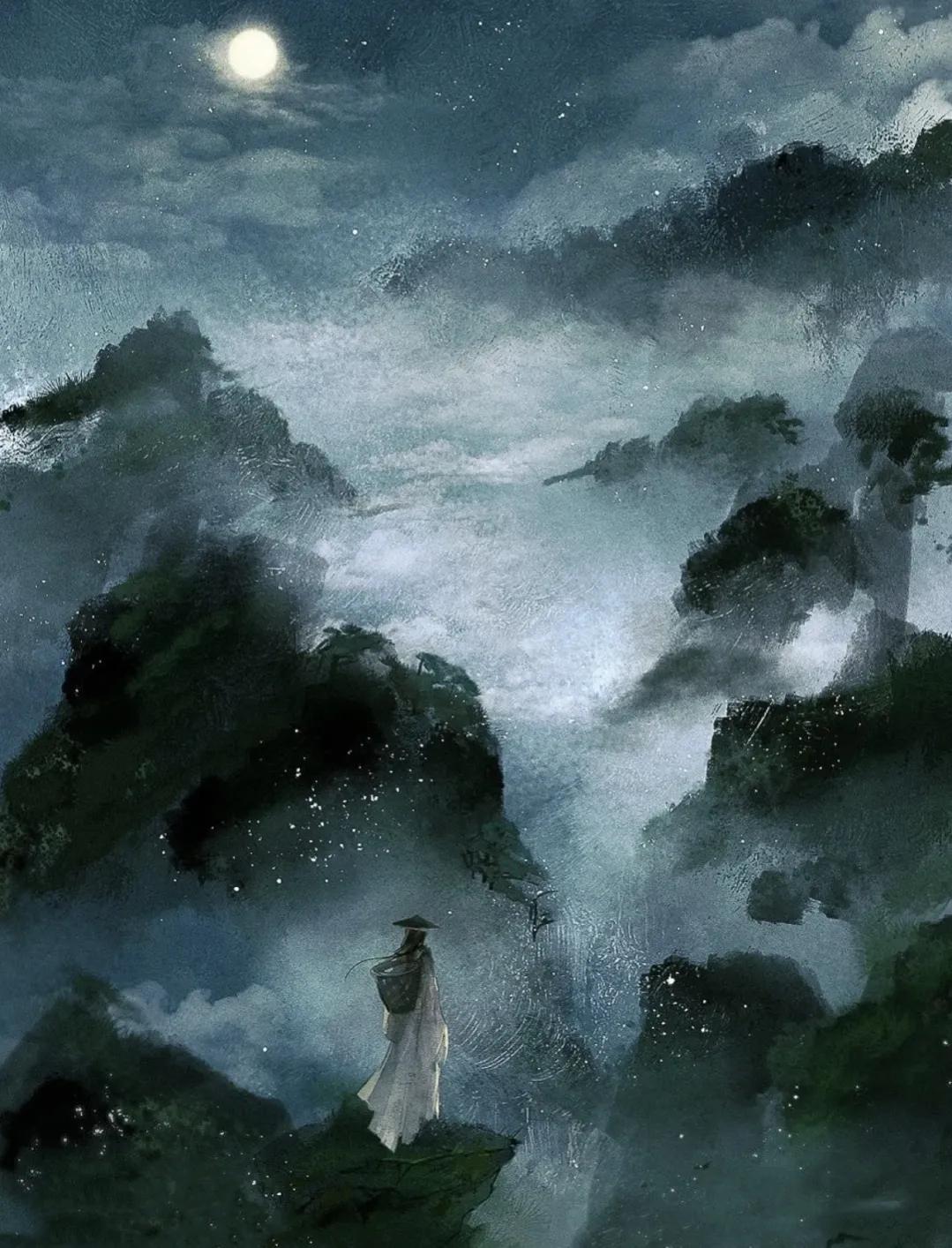 Six ancient poems, if you understand the bright moon, you will also ...