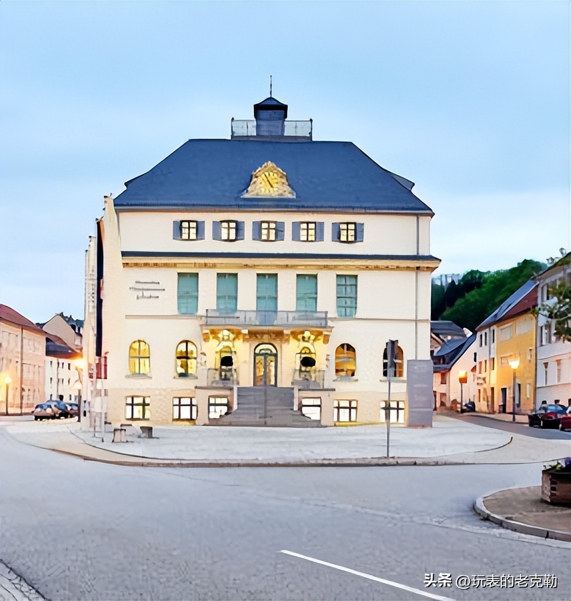 The mysterious town of Glashütte, the birthplace of the German watch ...