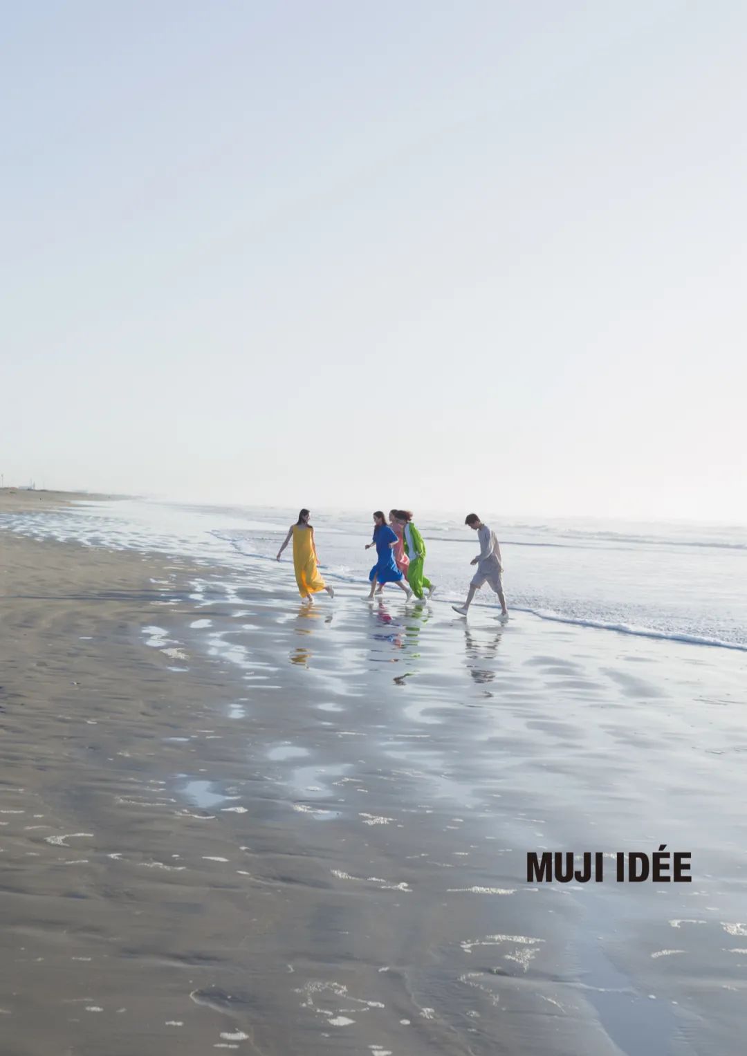 MUJI IDÉE WEAR 2022SS new main visual release, with Hara Kenya as art ...