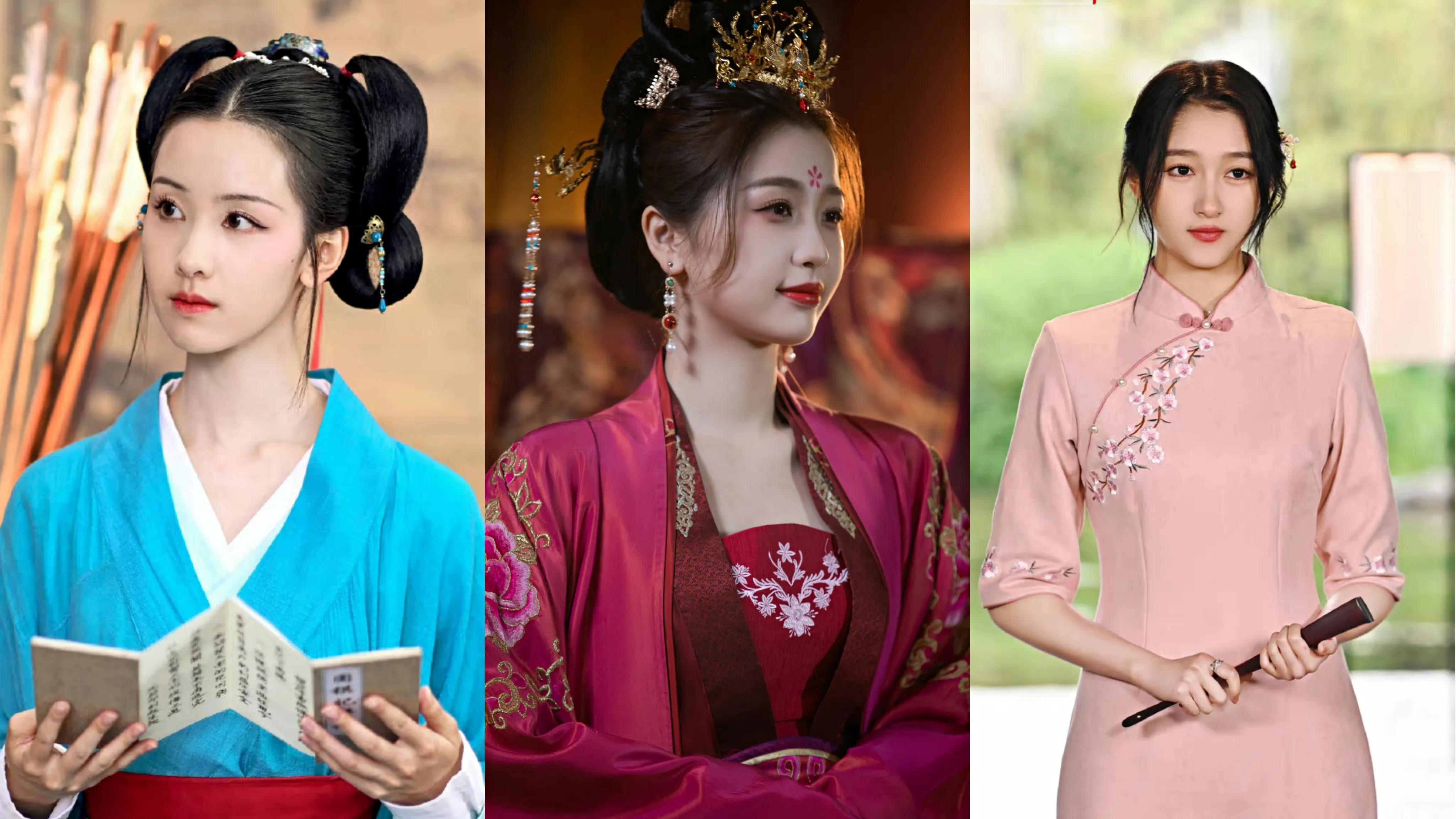 "China in Painting and Calligraphy" actress costume inventory ...