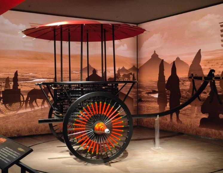 22 "luxury cars" of Xirong in the Warring States period shone with ...