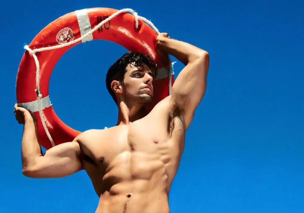 Australian male model fitness enthusiast Ryan Greasley - iNEWS