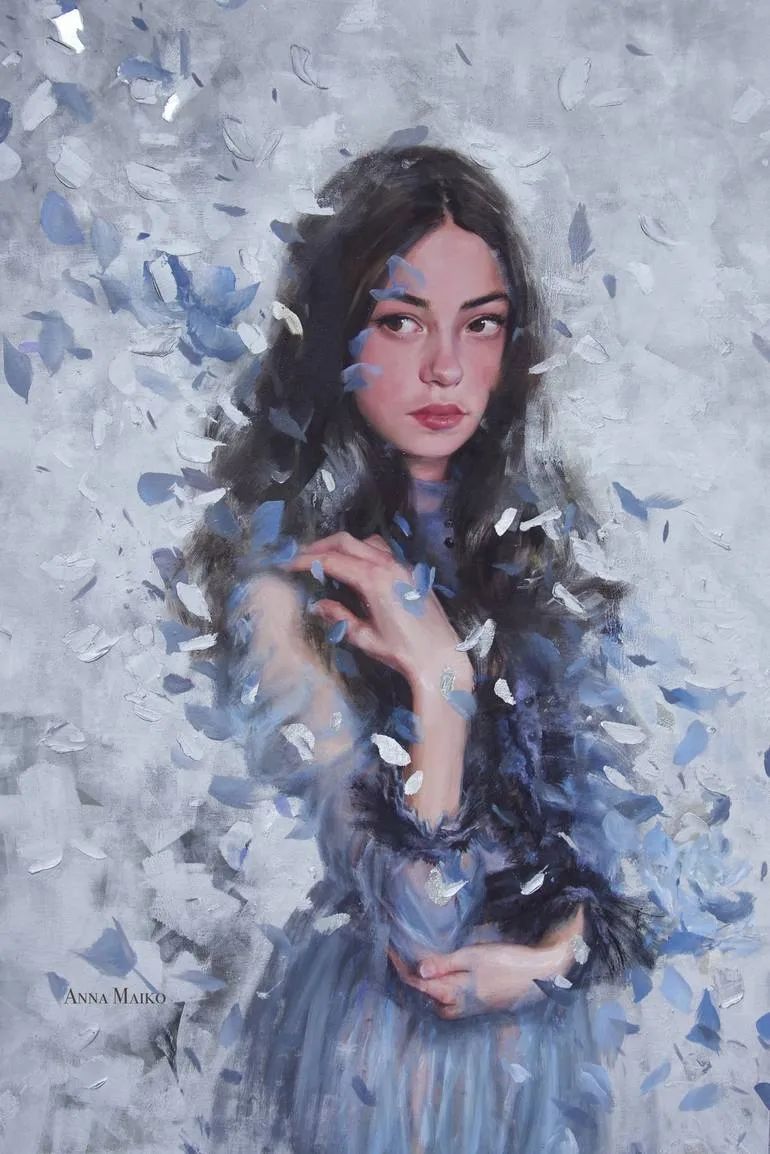 Ukrainian beauty painter Anna - iMedia