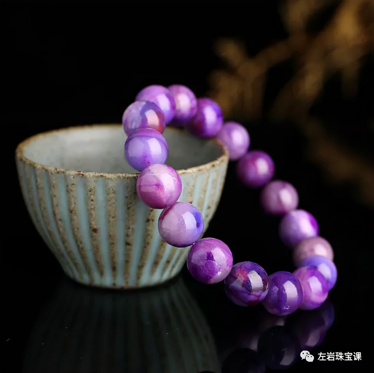 Zuo Yan: The deep purple "Shu Julai" in the color treasure world!The ...