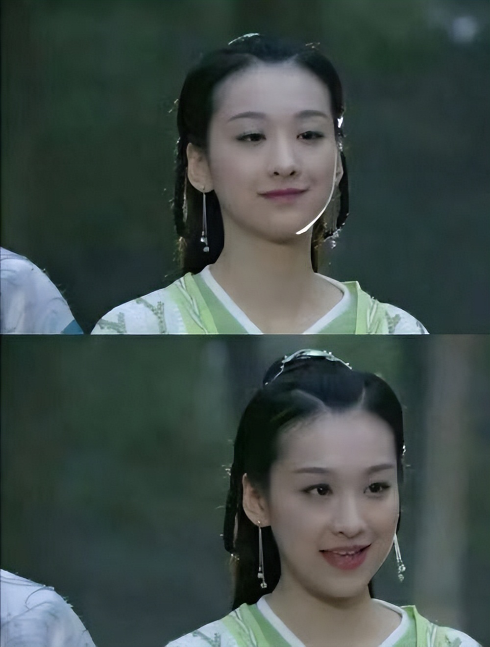 "Beauty in ancient costume" Mu Tingting, who became popular at the age ...