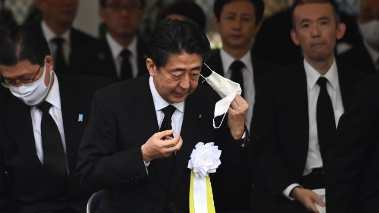 Published 7 months after his death, what did Shinzo Abe say in his ...
