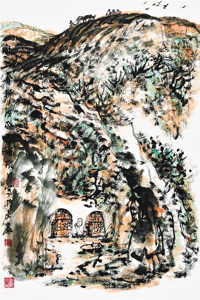 Zhao Zhenchuan's exploration of the realm of brush and ink in the Chang ...