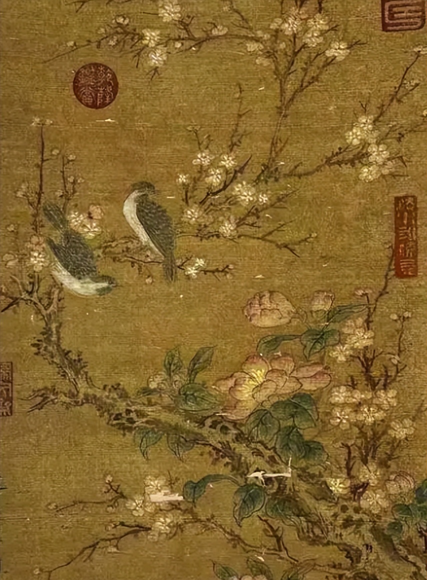 What painting techniques did Zhao Chang use to deal with the colors of ...