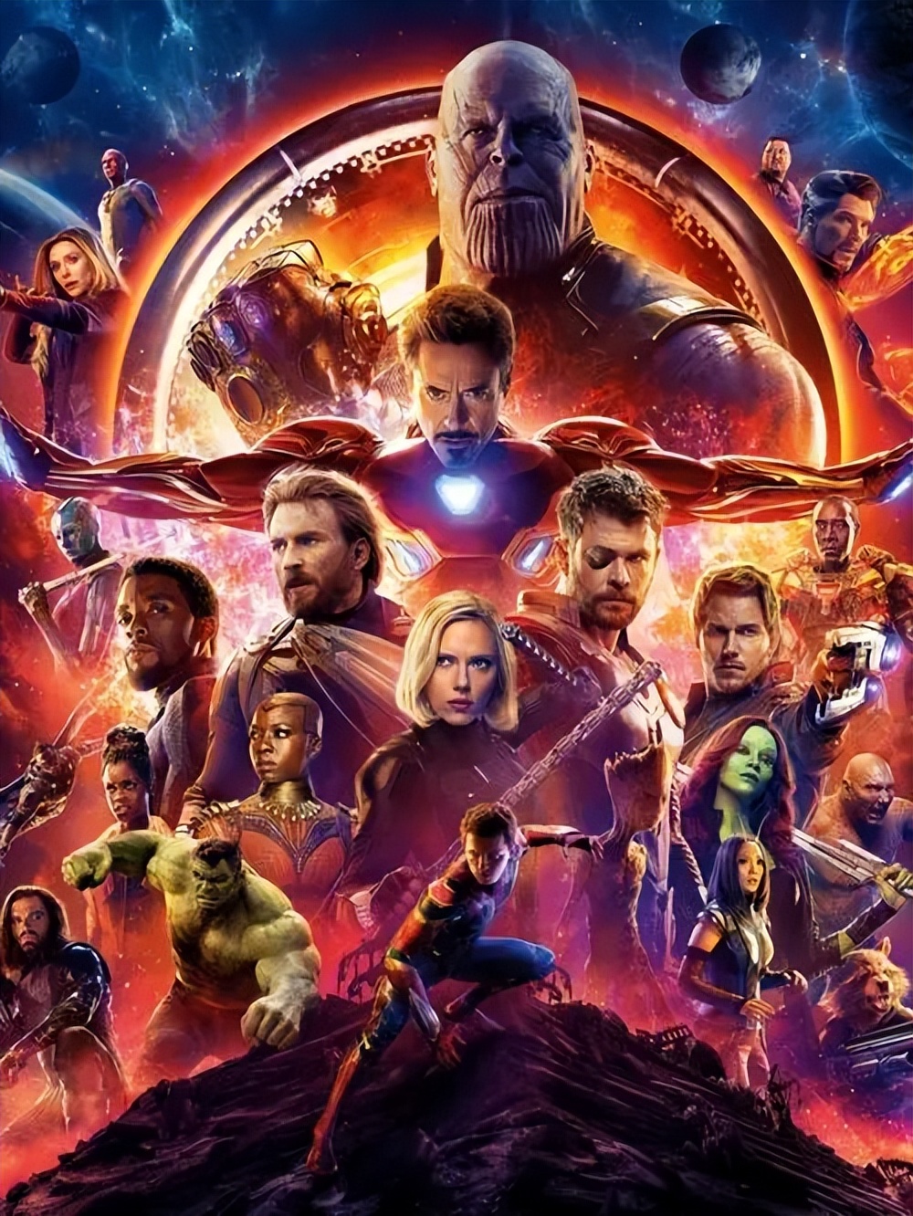 Movie "Avengers": Gather the strongest hero organization in history to ...
