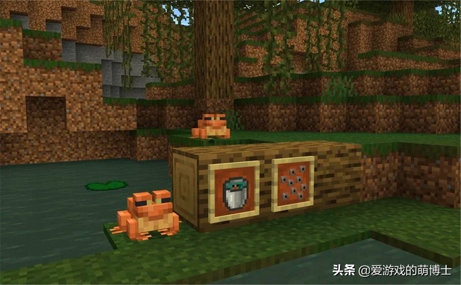Minecraft's new species of frog can eat goats?The developer gives an ...