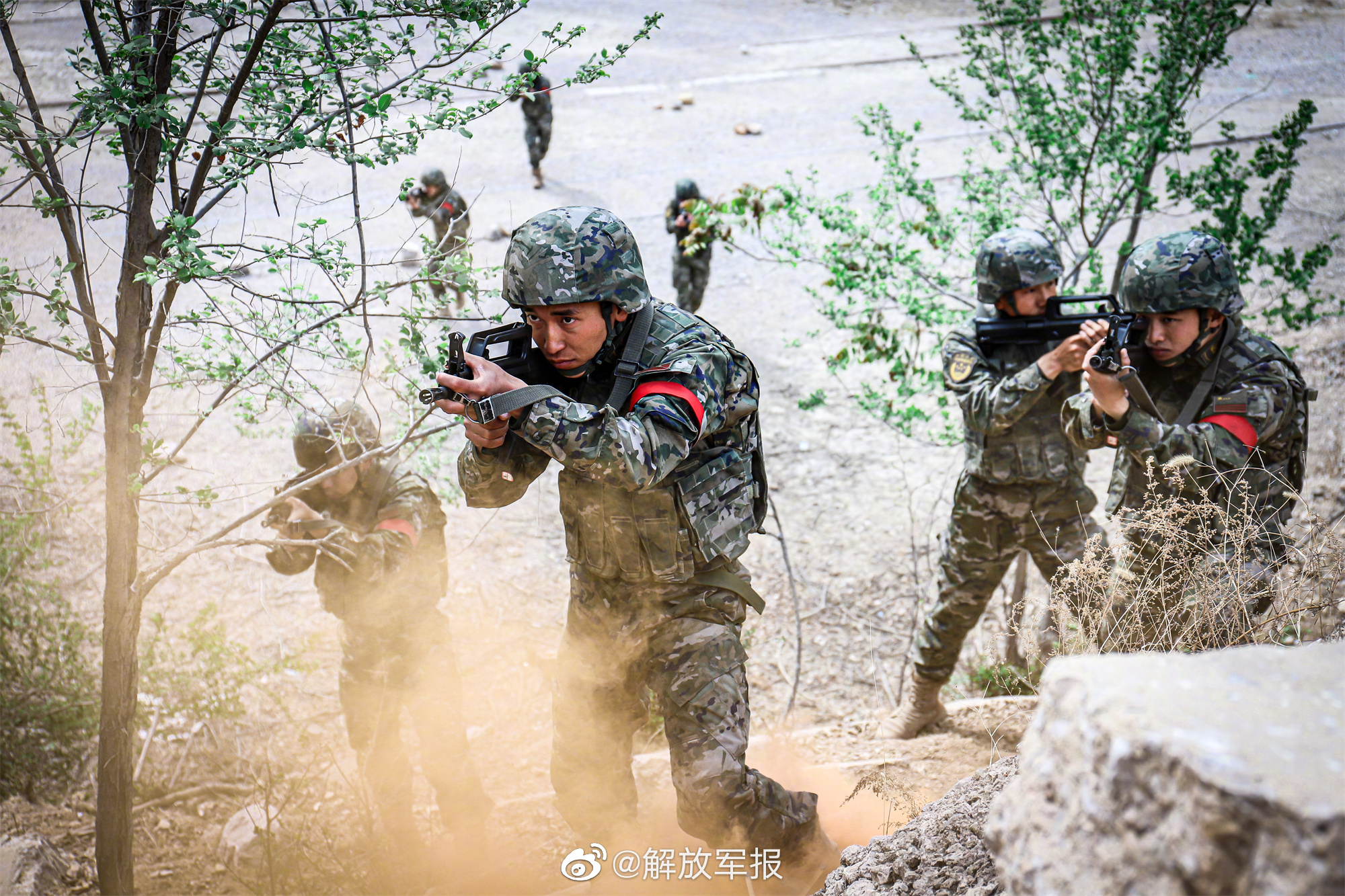 Photos! Straight hit special operations team tactical training - iNEWS