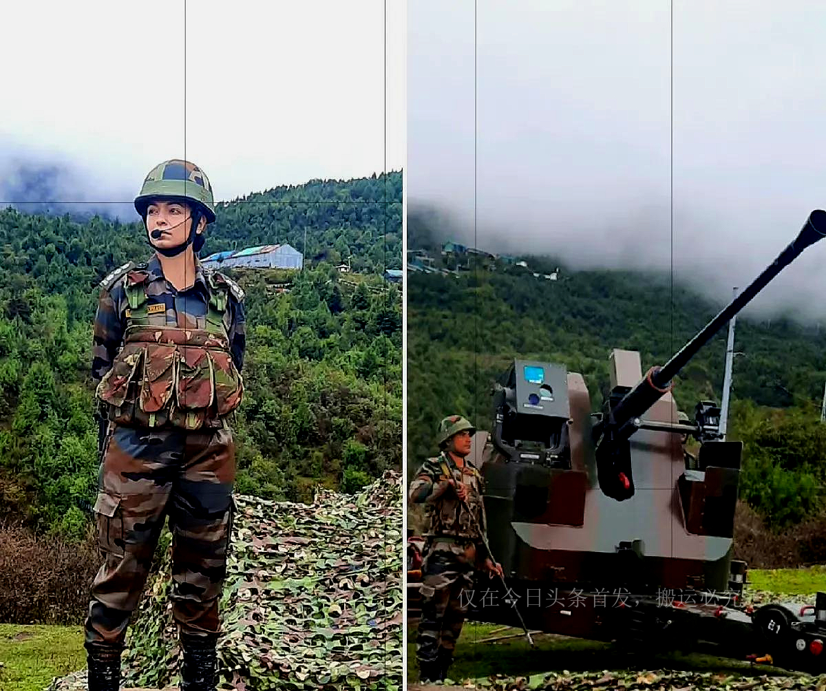 India deployed a large number of weapons on the eastern front in an ...