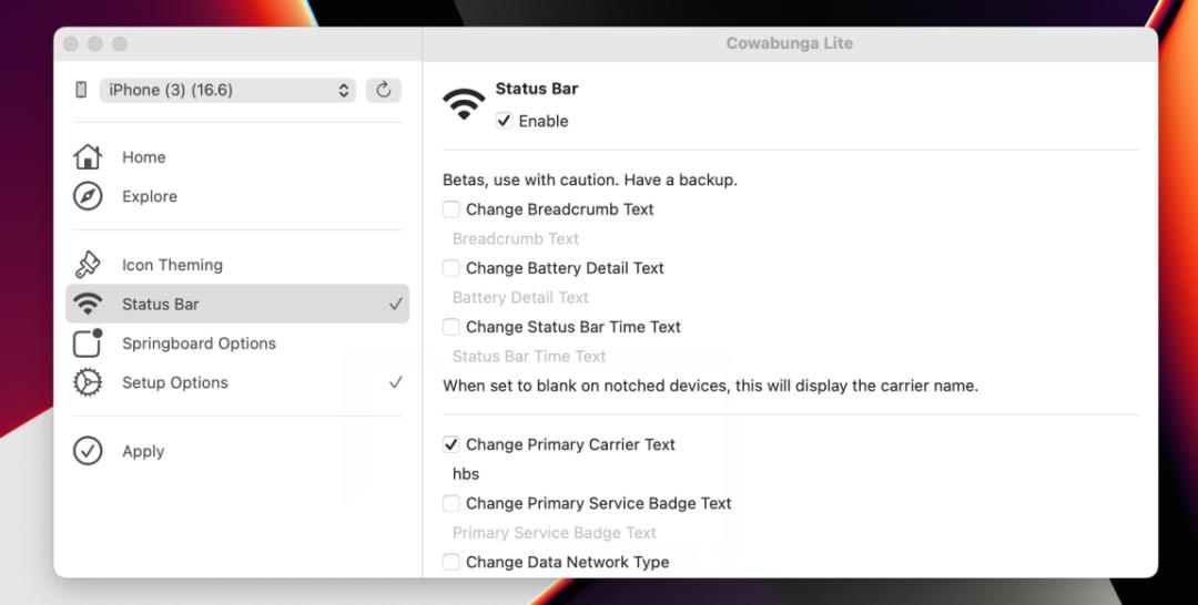 iOS 16.6 Cowabunga Lite 1.0.1 tool has been localized - iNEWS