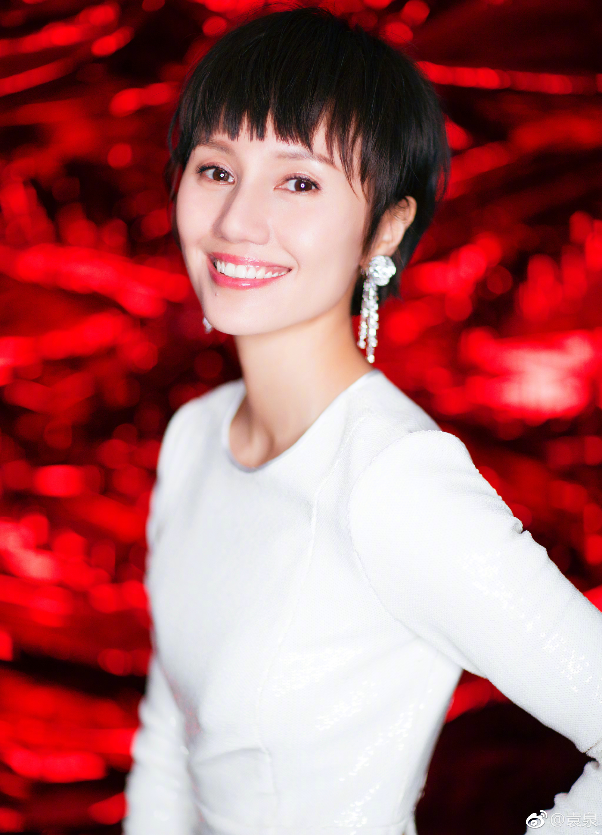 45-year-old Yuan Quan's recent photo exposure: Feng Guo Wuhen's calm ...