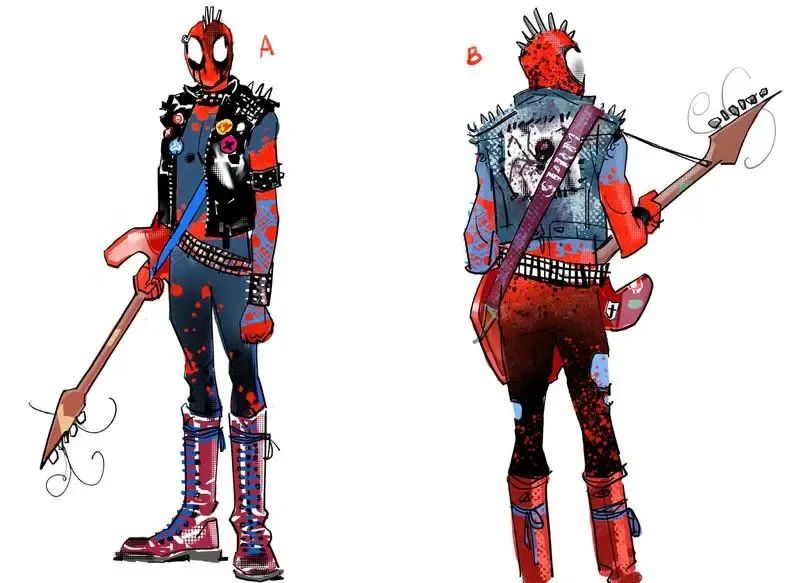 "Across the Universe" Punk Spider-Man Concept Design Exposure ...