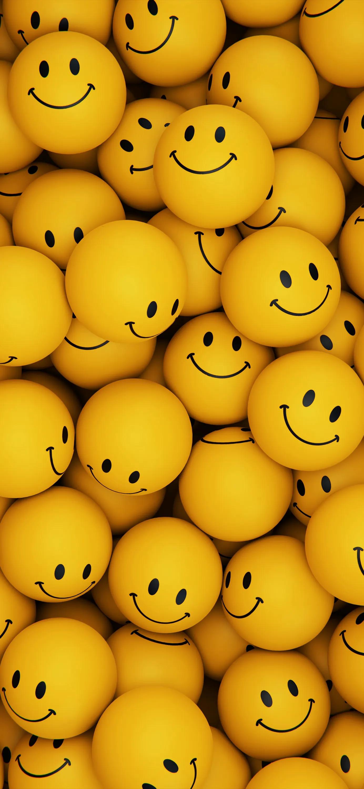 "Smiley Face Series" mobile wallpaper - iMedia