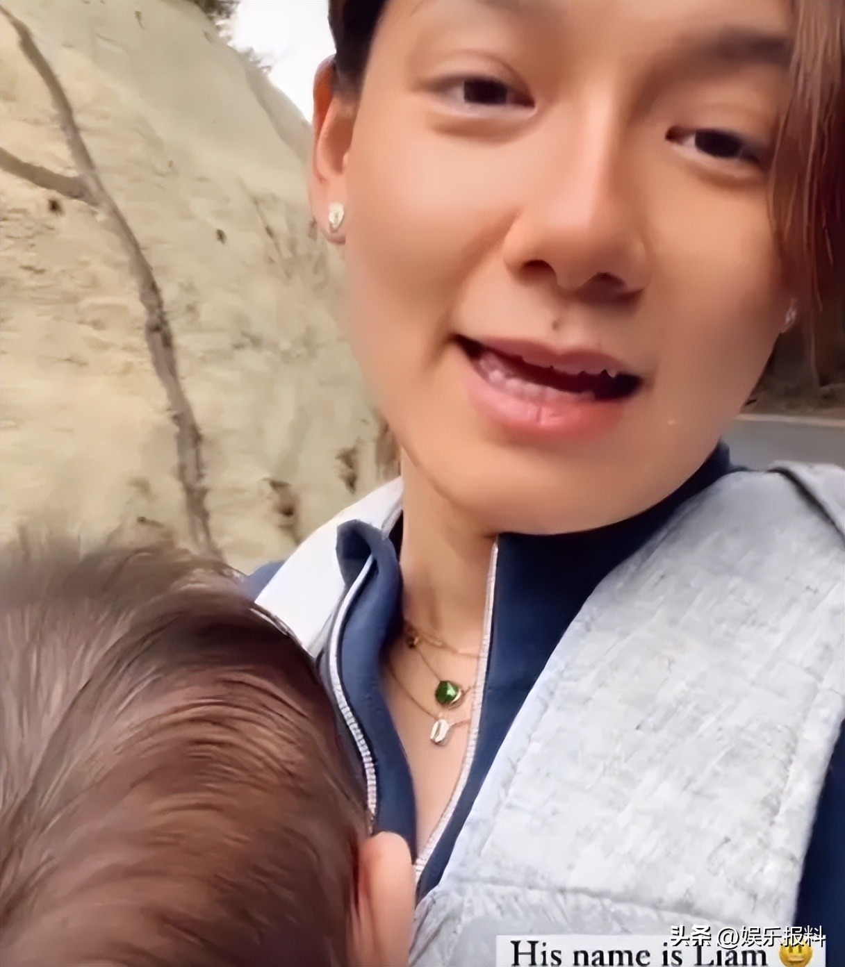 Zhu Lingling's daughter-in-law rarely shows affection! Five months ...